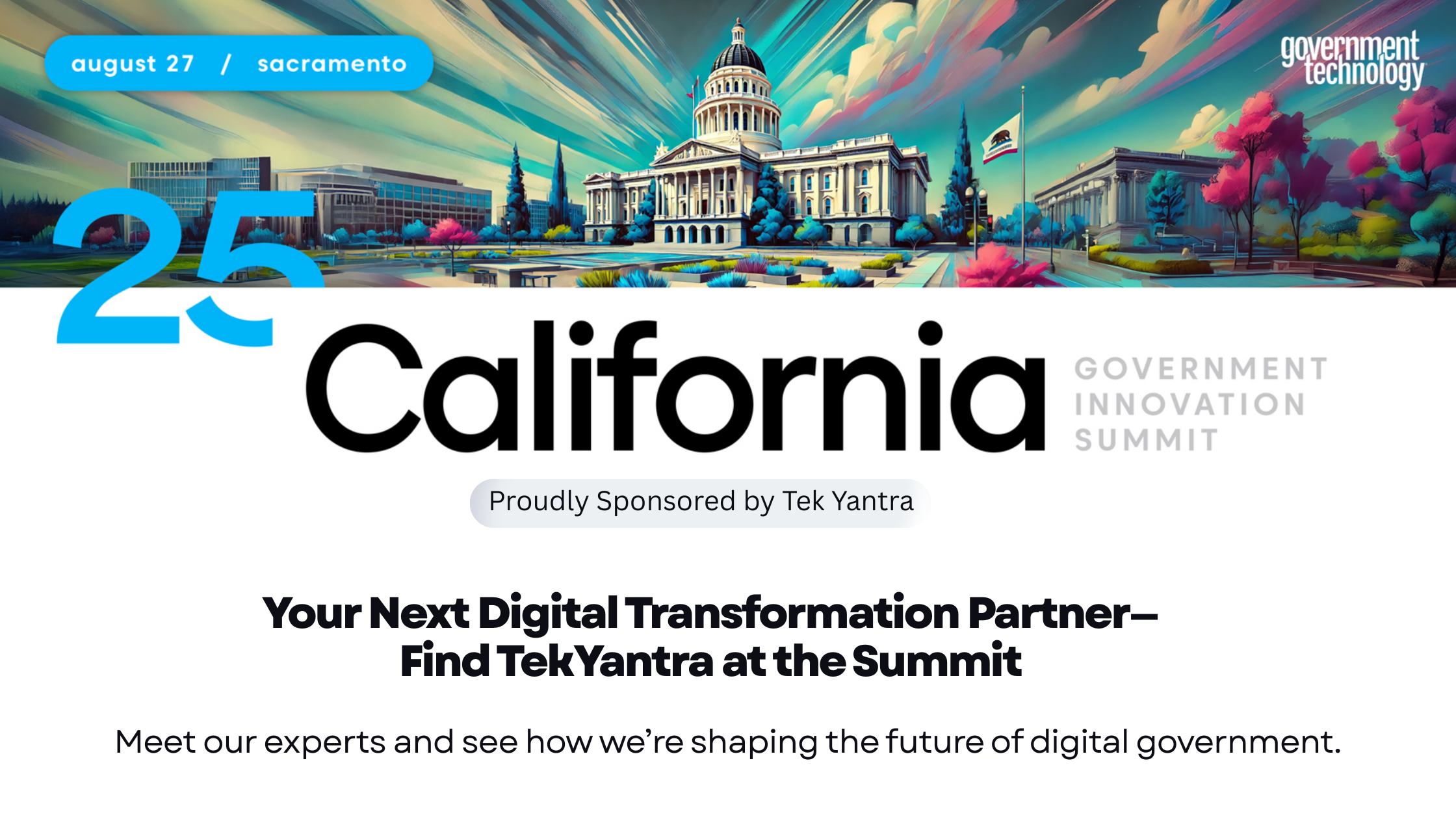 TekYantra at California Government Innovation Summit 2025 - Tek Yantra